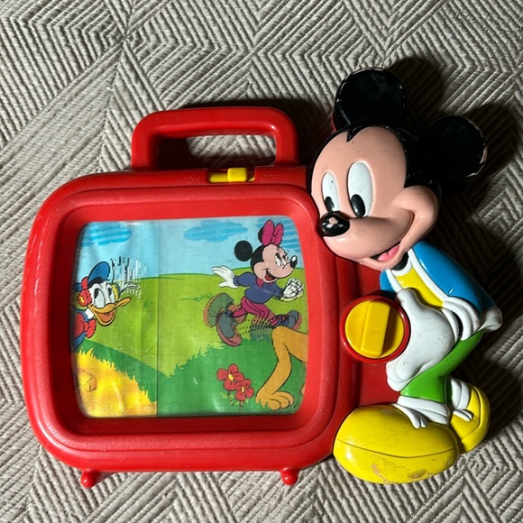 Disney | Toys | Vintage Mickey Mouse Tv | Poshmark
